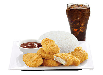 6-pc. Chicken McNuggets with Rice Meal | ClickTheCity Partners