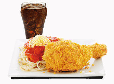 1-pc. Chicken Mcdo Spaghetti Meal | ClickTheCity Partners
