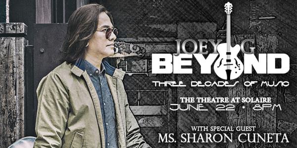 Joey G - Beyond: Three Decades of Music | ClickTheCity Events