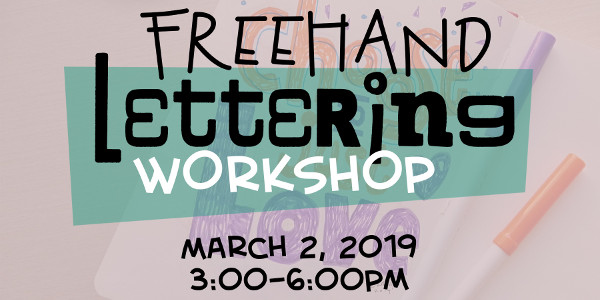 Freehand Lettering Workshop | ClickTheCity Events