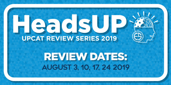 HeadsUP 2019: UPCAT Review Series by UP Engineering Society ...