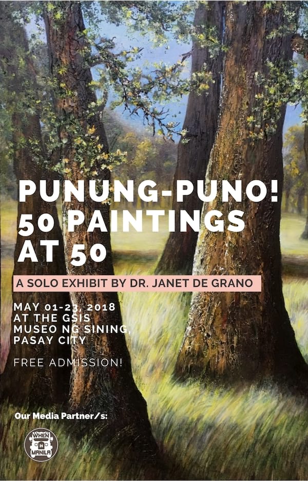 Punong-Puno! 50 Painting at 50 | ClickTheCity Events