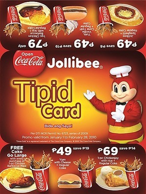 Enjoy big savings with the Jollibee Tipid Card | ClickTheCity Hot Off ...