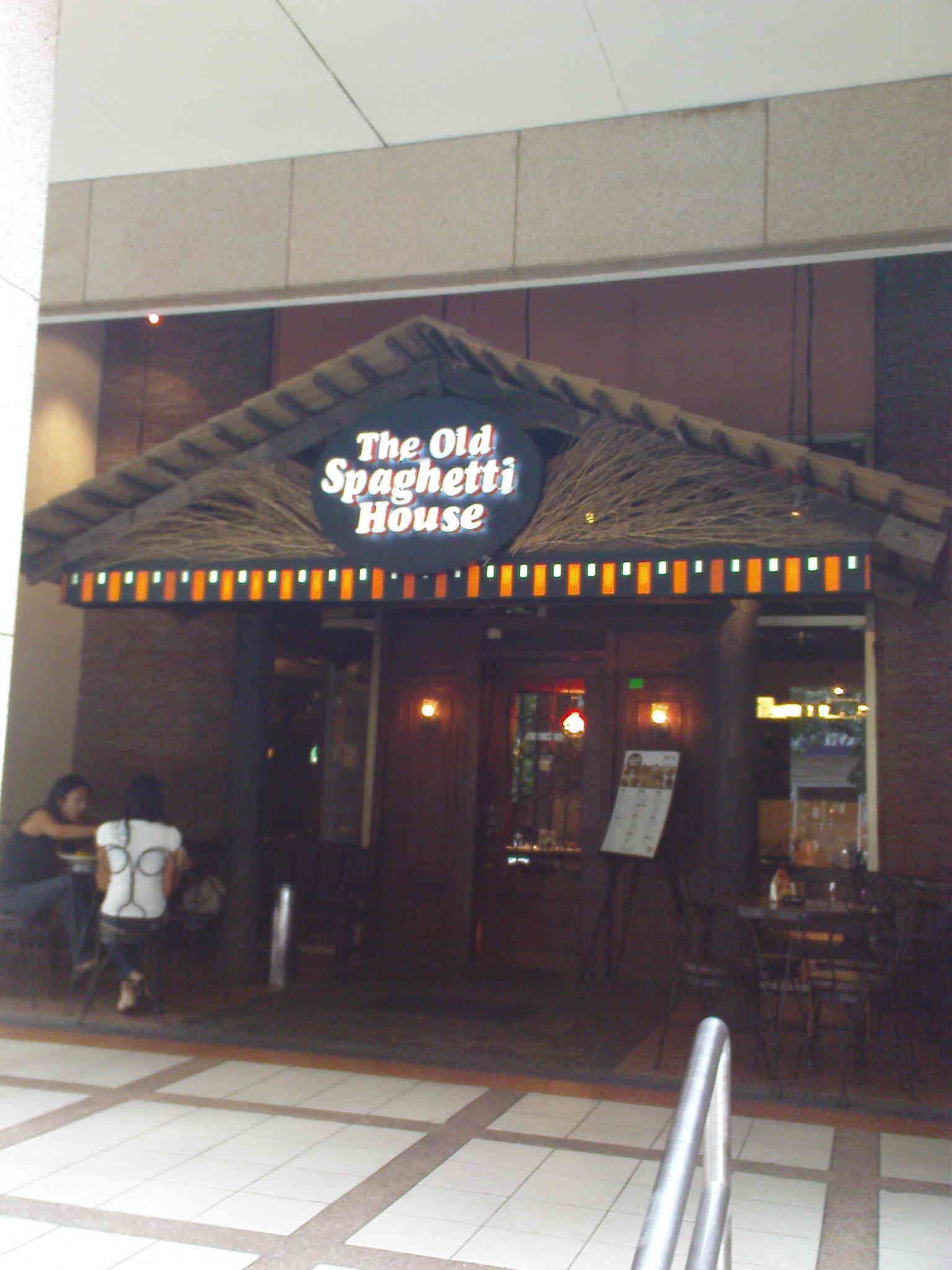 The Old Spaghetti House (Salcedo Village, Makati, Metro Manila ...