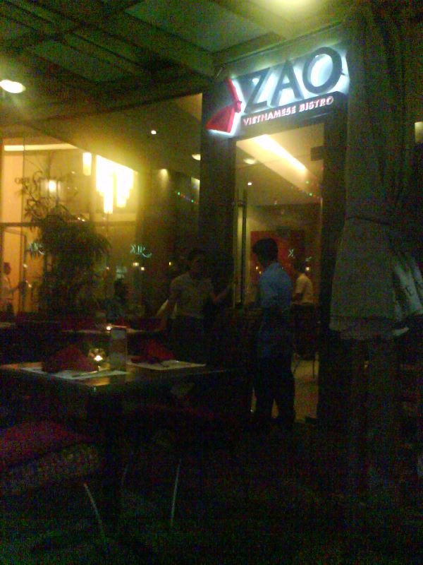 Zao Vietnamese Bistro (Serendra Piazza, Taguig, Metro Manila ...