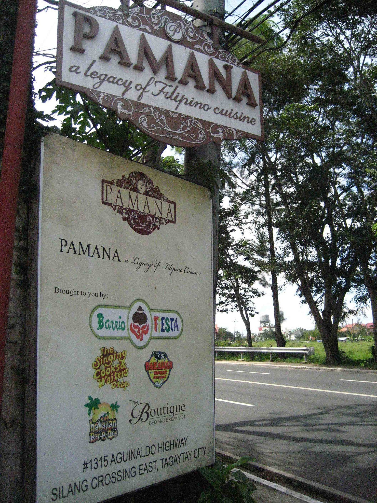 Pamana Restaurant (Tagaytay, Tagaytay, Cavite - filipino restaurant ...