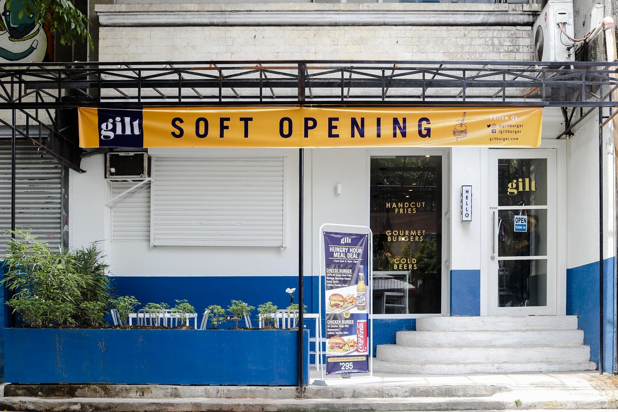 Gilt Burger (Guijo St., Makati, Metro Manila - burgers restaurant ...