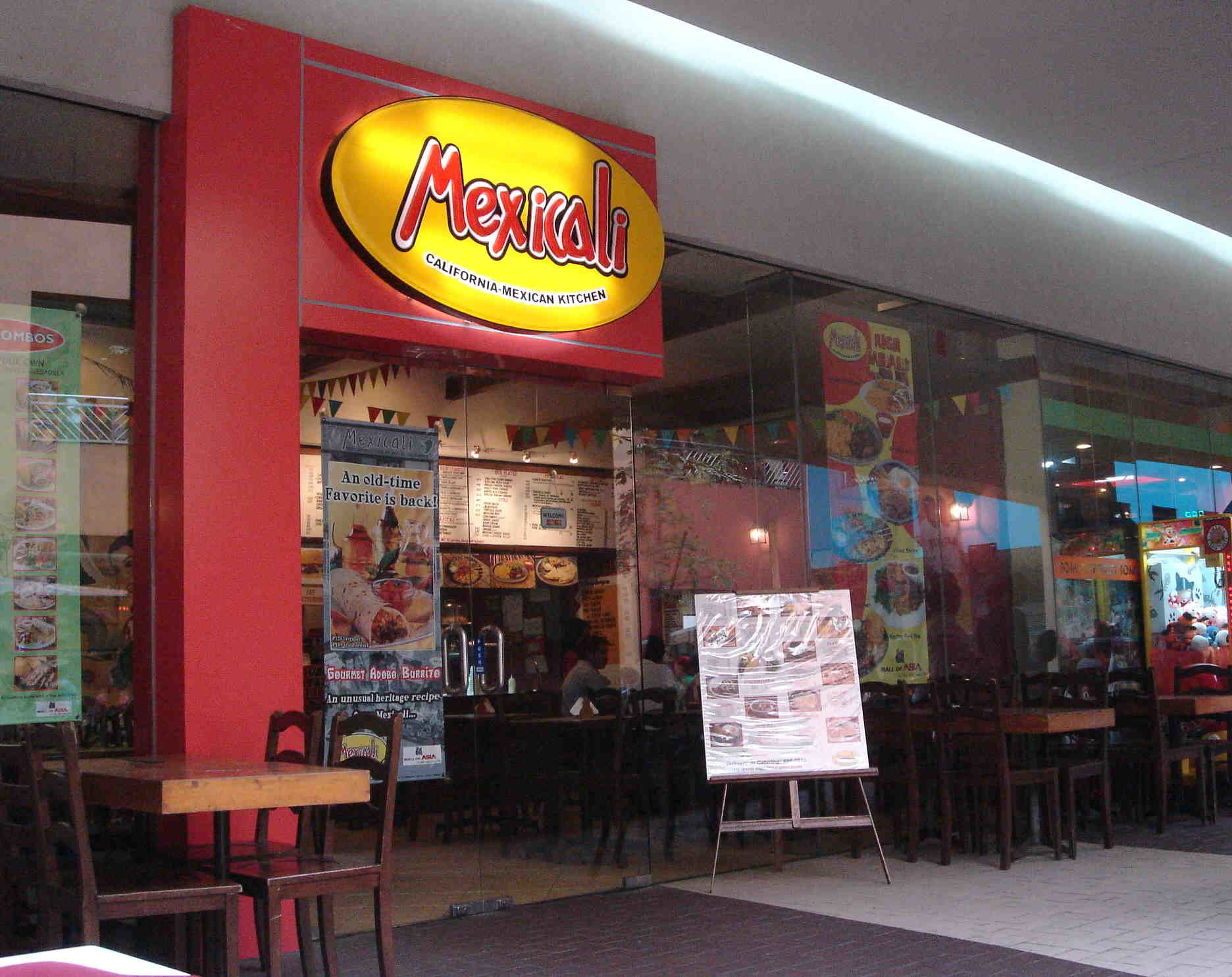 Mexicali (SM Mall of Asia, Pasay, Metro Manila) Photos | ClickTheCity ...