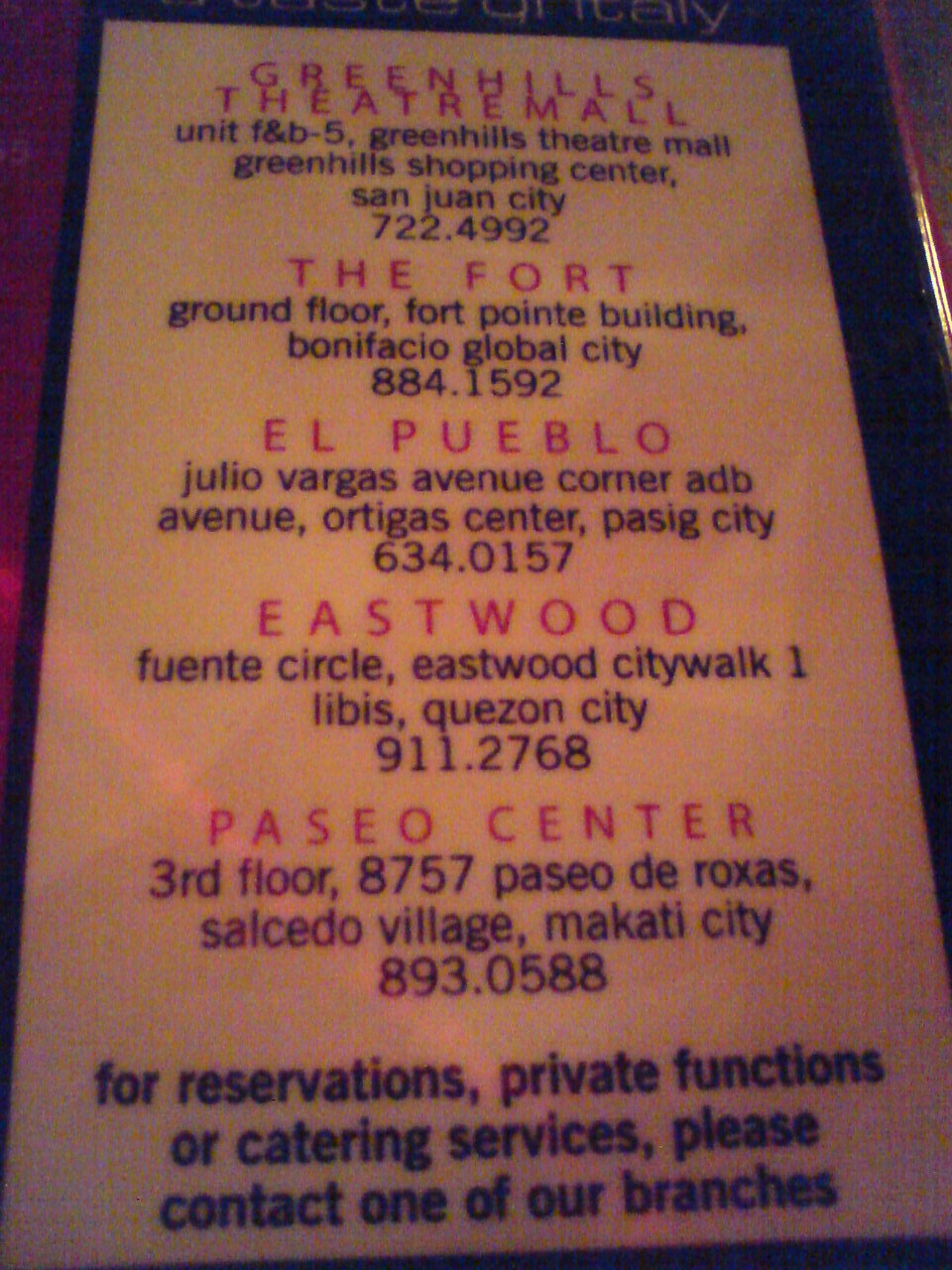 Pasto (The Fort, Taguig, Metro Manila) Photos | ClickTheCity Food & Drink