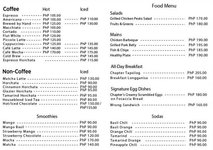 Chapter Coffee Roastery & Cafe (U.P. Town Center, Quezon City, Metro ...