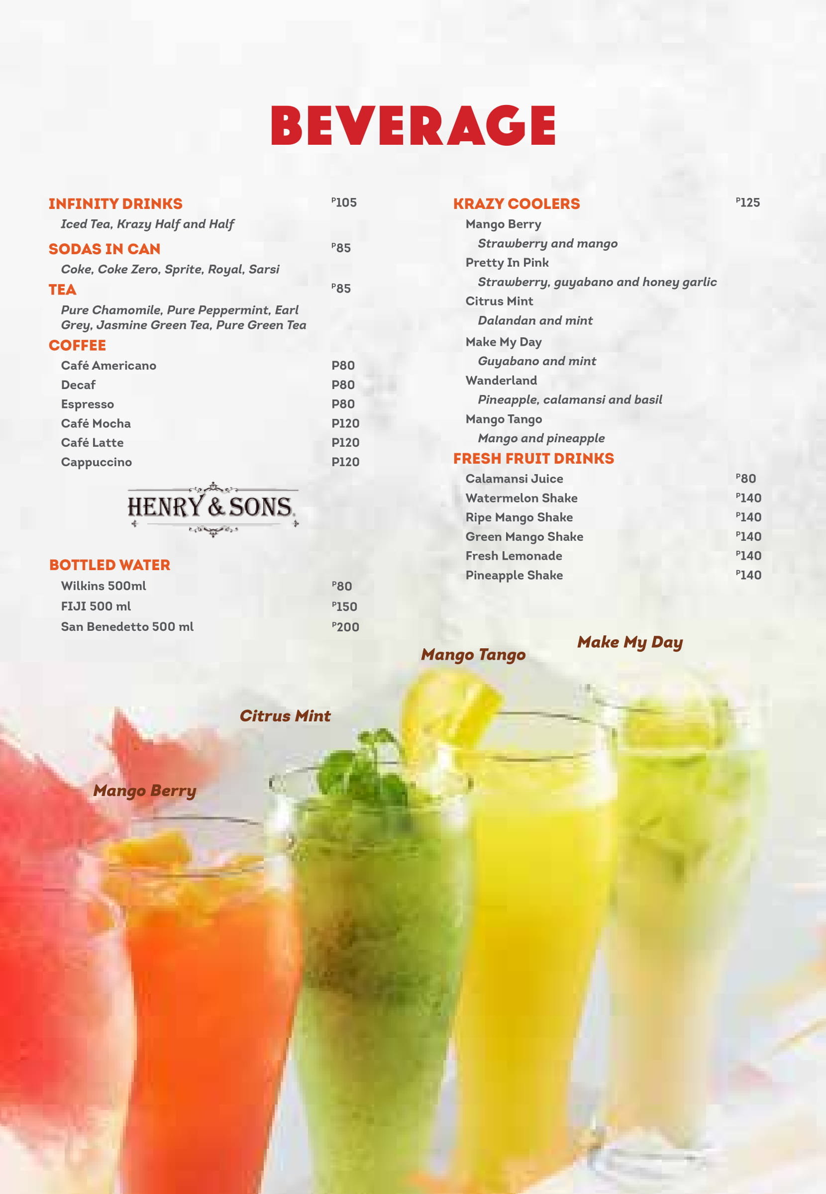 Krazy Garlik Menu | ClickTheCity Food & Drink