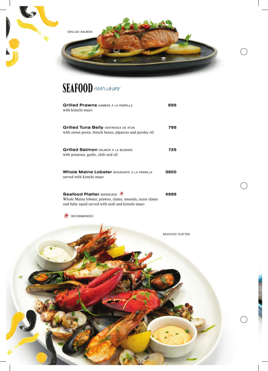 BCN by Las Flores Menu | ClickTheCity Food & Drink