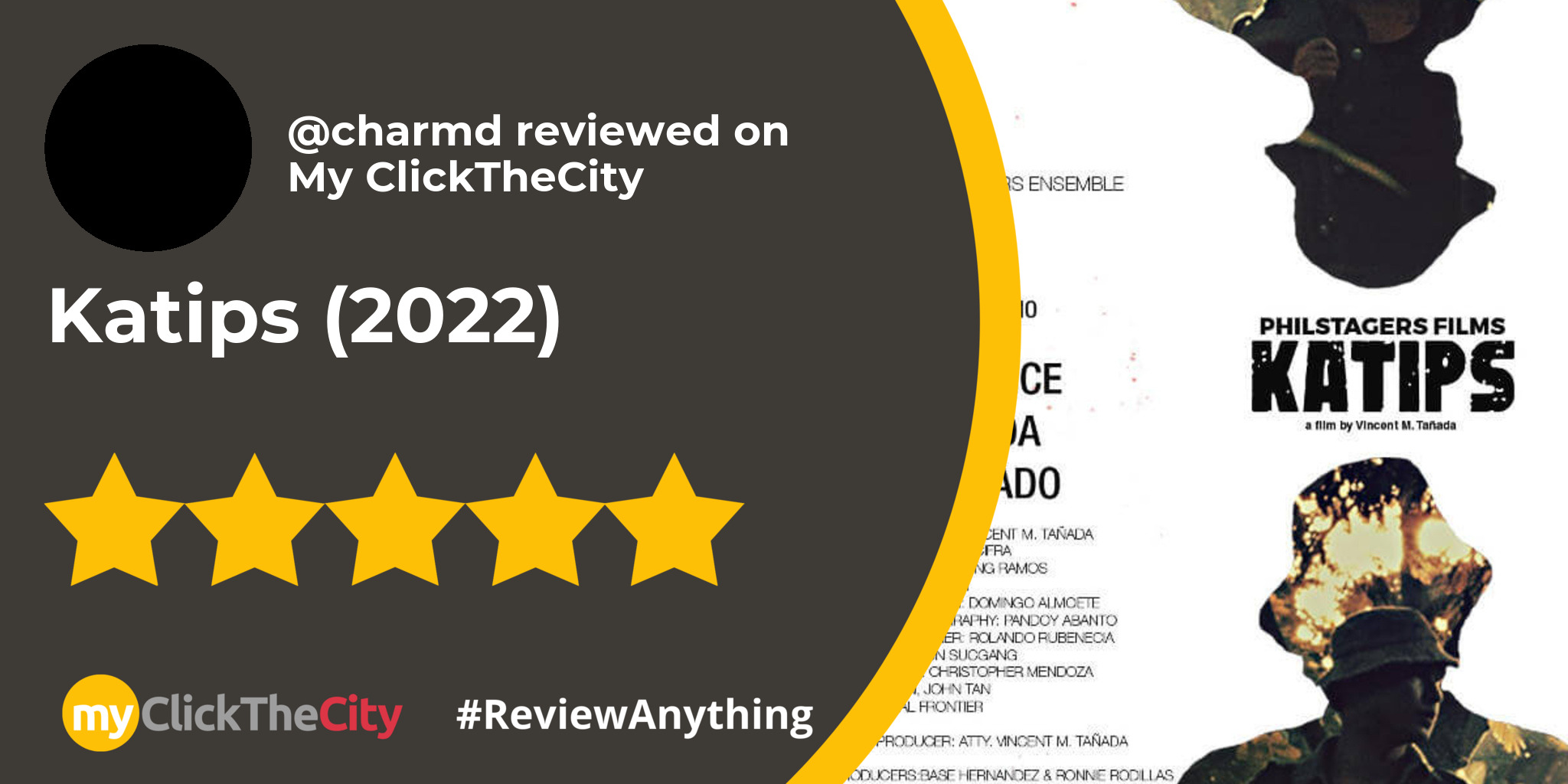 Mary Charmene Diaz's review | Katips (2022) | My ClickTheCity