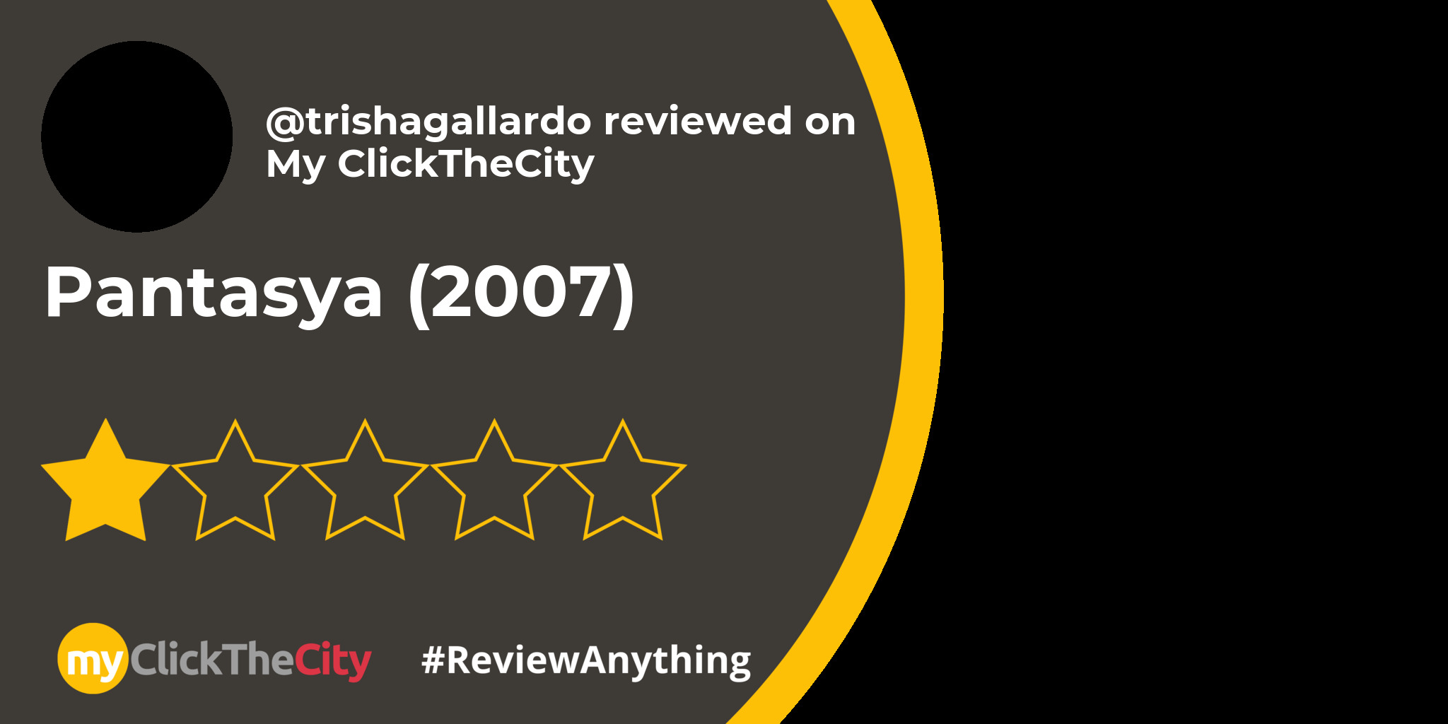 Trisha Gallardo's review | Pantasya (2007) | My ClickTheCity