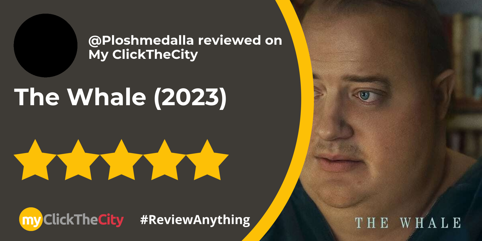 Jon Asher Medalla's review | The Whale (2023) | My ClickTheCity
