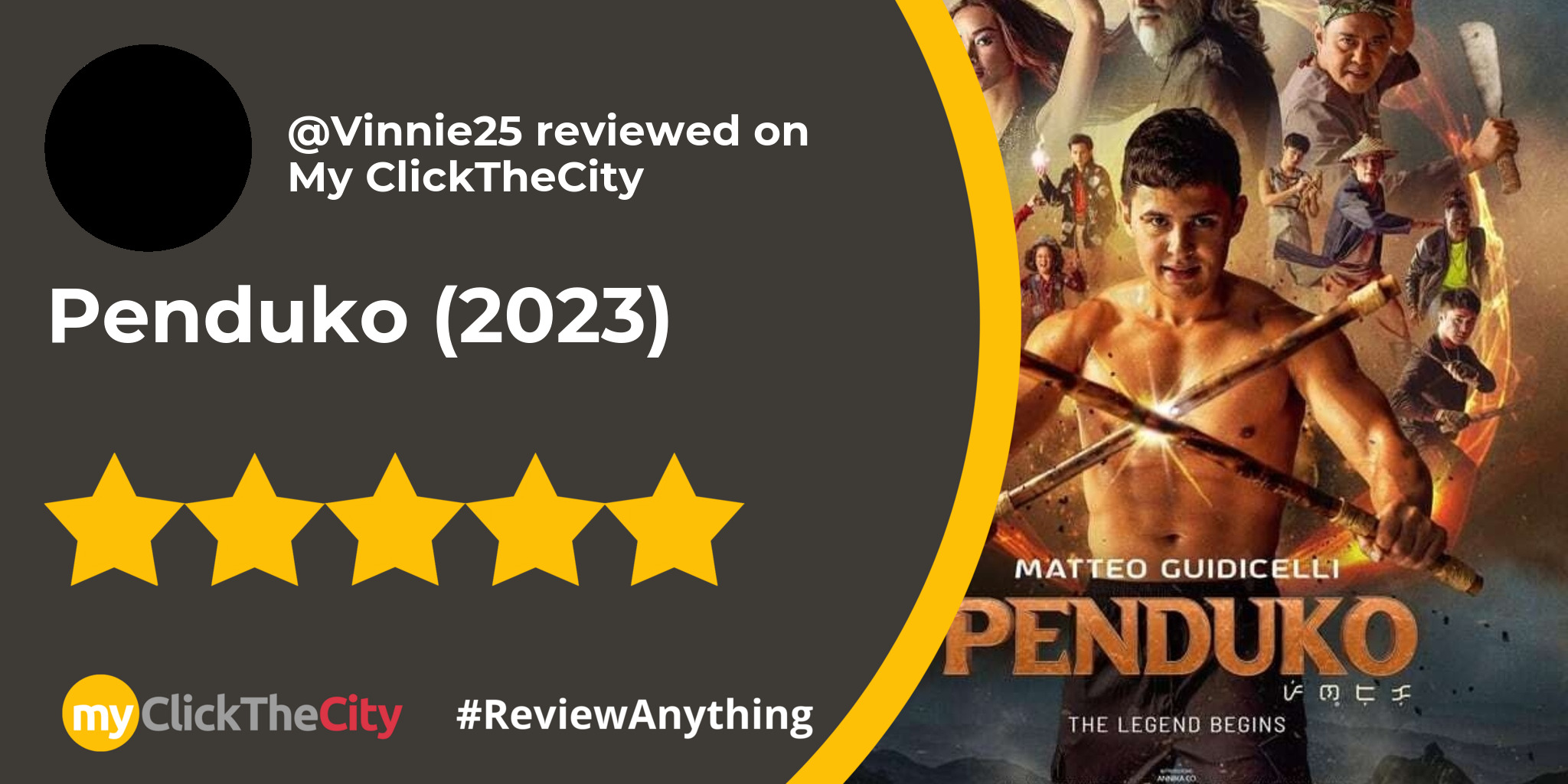 Adrian Vinnie Co's review | Penduko (2023) | My ClickTheCity