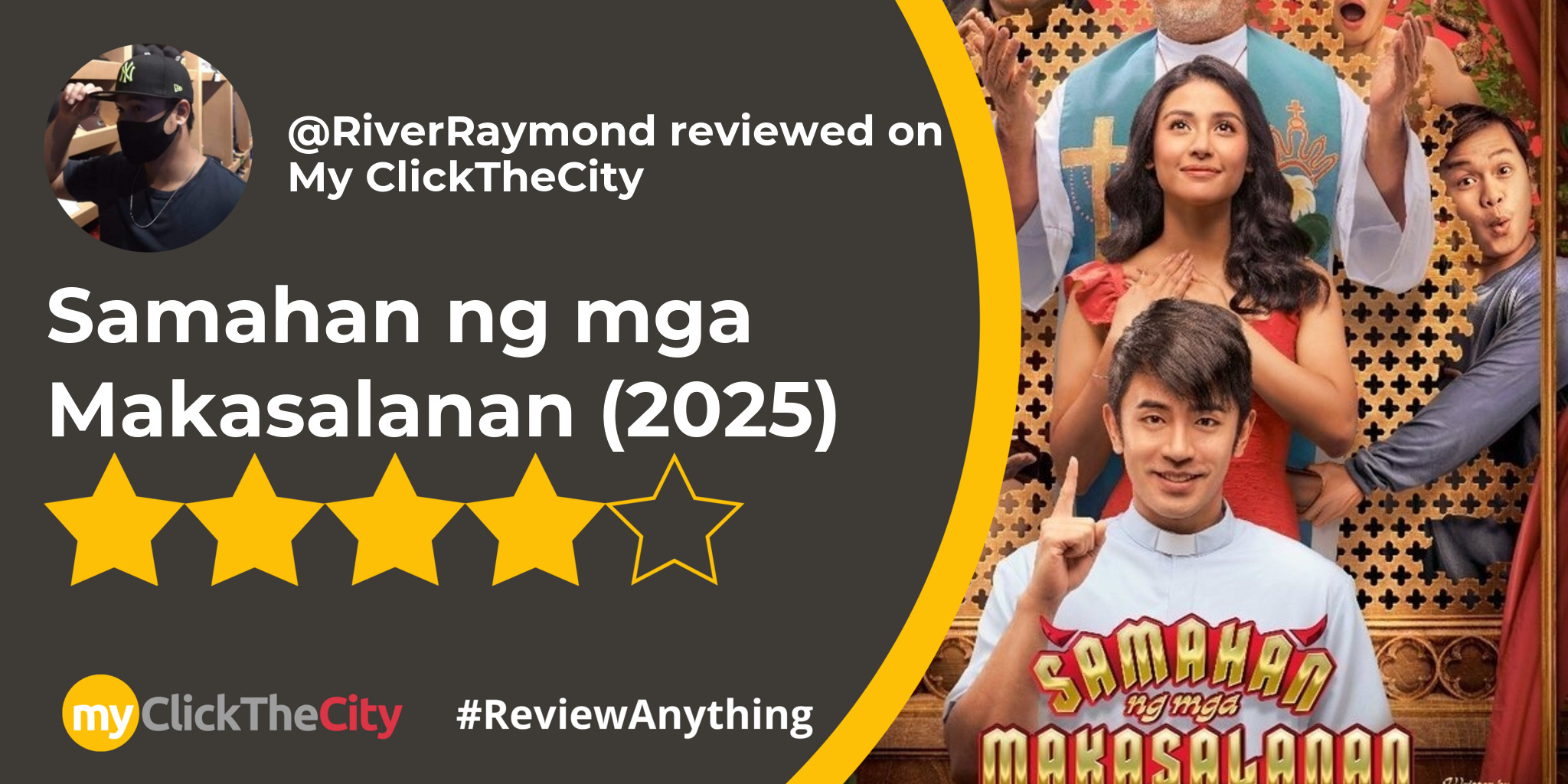 Raymond River's review | Samahan ng mga Makasalanan (2025) | My ClickTheCity