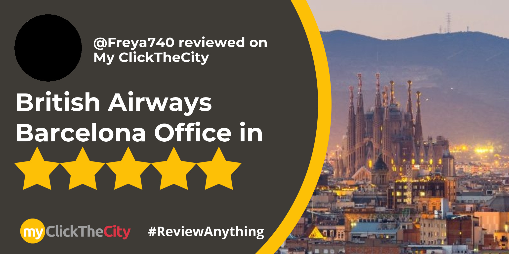 Freya James's review | British Airways Barcelona Office in Spain +1-866 ...