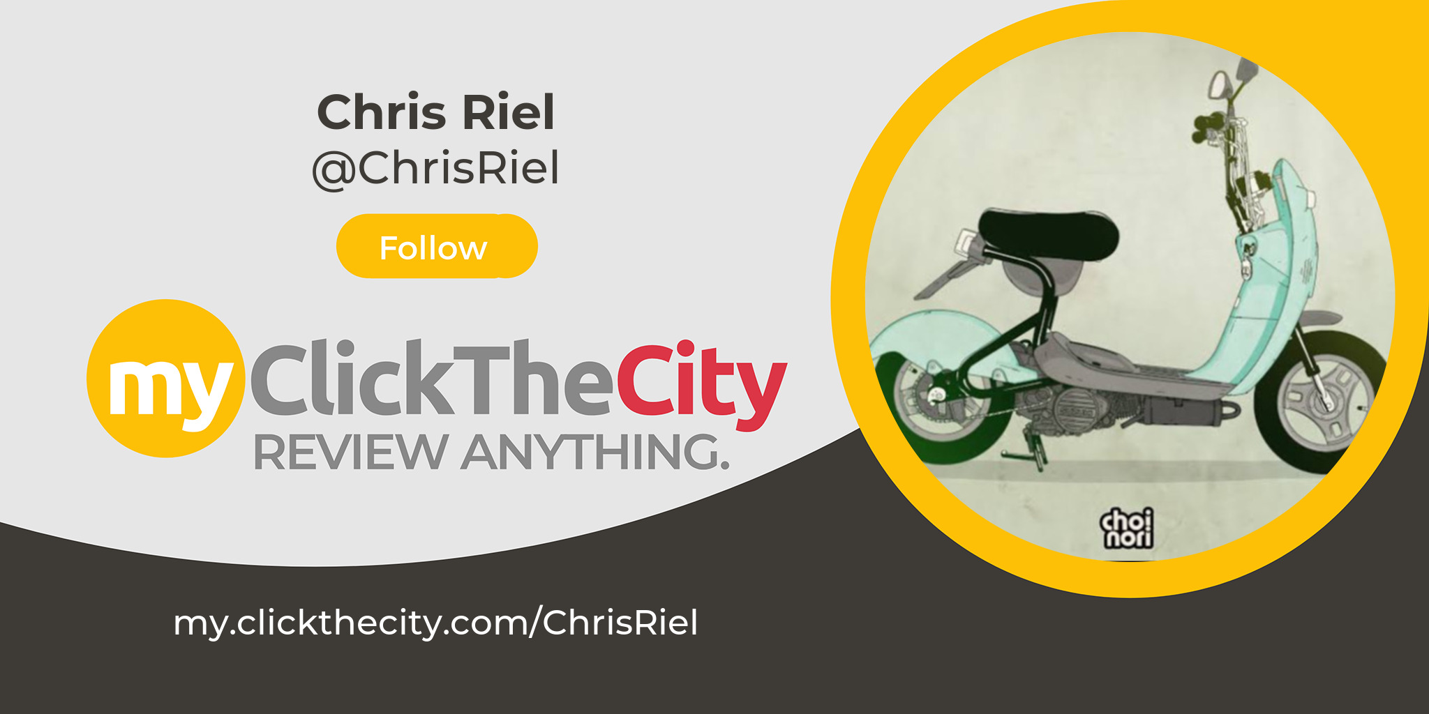 Chris Riel (@ChrisRiel) | My ClickTheCity