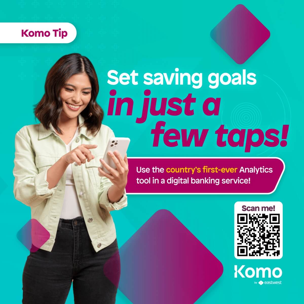 Reach Your Savings Goal This Year with Komo's Digital Banking Analytics ...