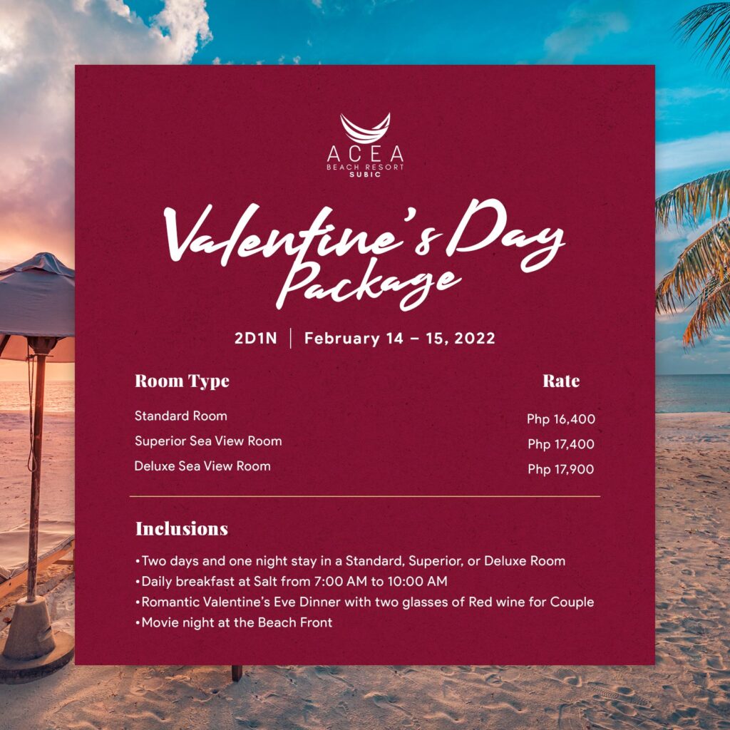 A Romantic Getaway Awaits at ACEA Subic Beach Resort - ClickTheCity