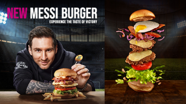 Hard Rock Cafe Launches the Messi Burger Inspired by Brand Ambassador ...
