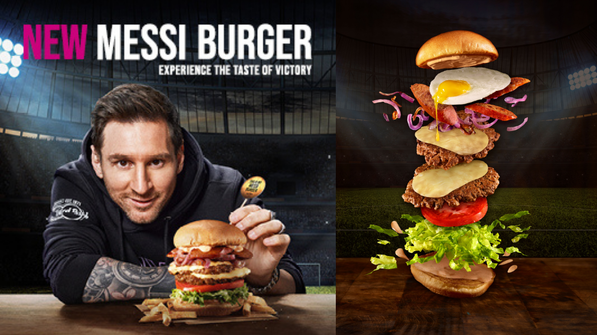 Hard Rock Cafe Launches the Messi Burger Inspired by Brand Ambassador ...