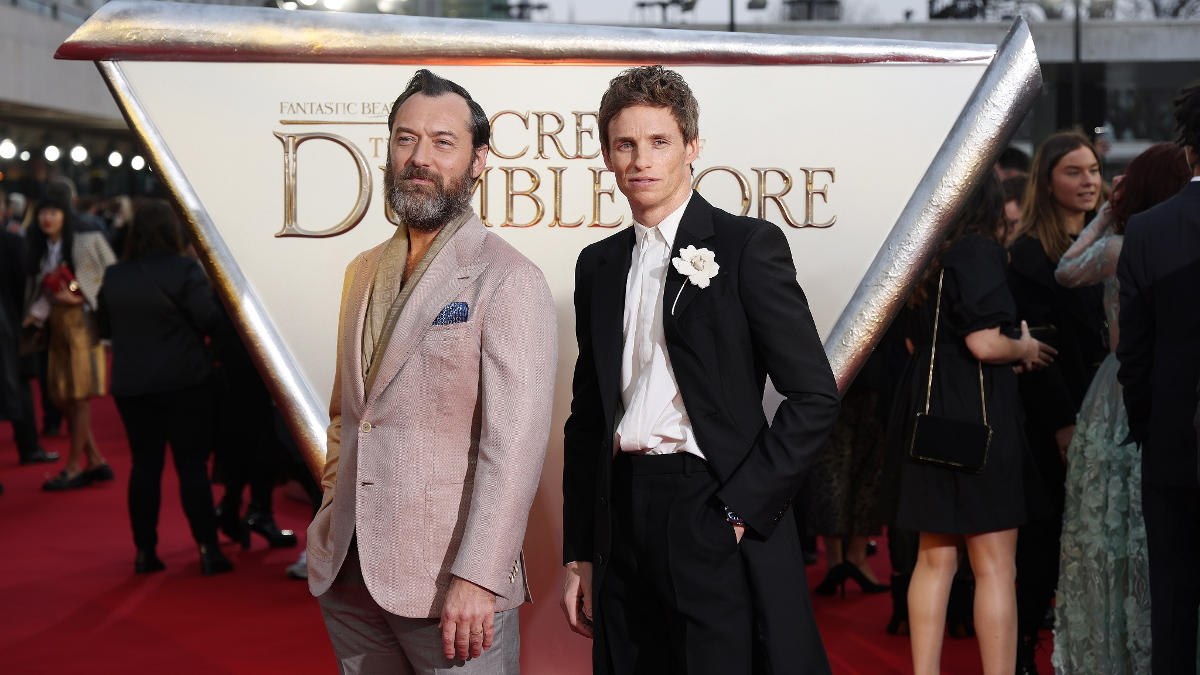 Stars of "The Secrets of Dumbledore" Cast a Spell at the World Premiere ...
