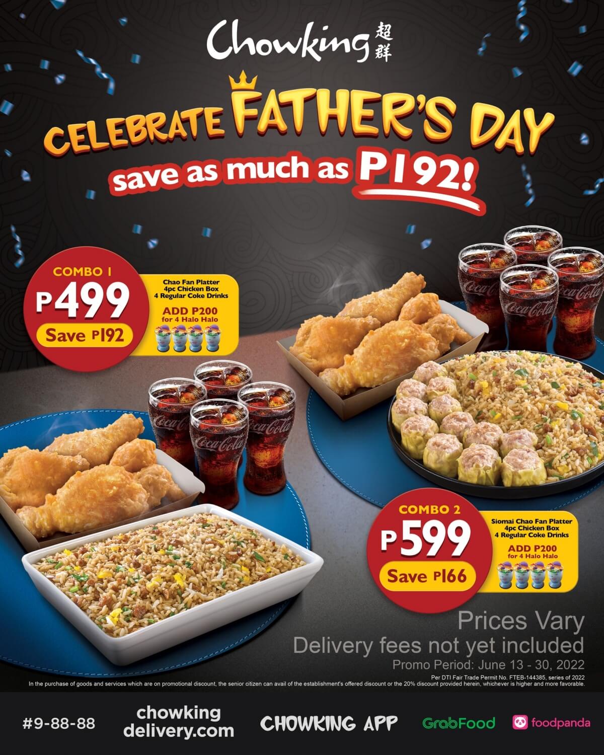 Father's Day 2022: Restaurant Promos to Celebrate Dad with a Feast ...