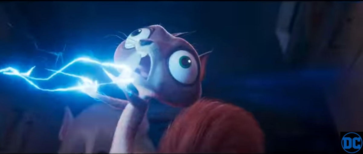 Chip the Squirrel Powers Up in "DC League of Super-Pets" - ClickTheCity