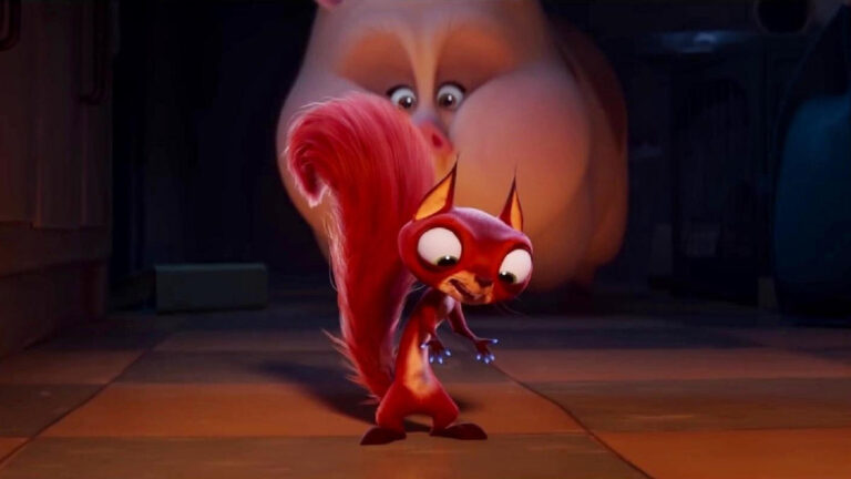Chip the Squirrel Powers Up in "DC League of Super-Pets" - ClickTheCity