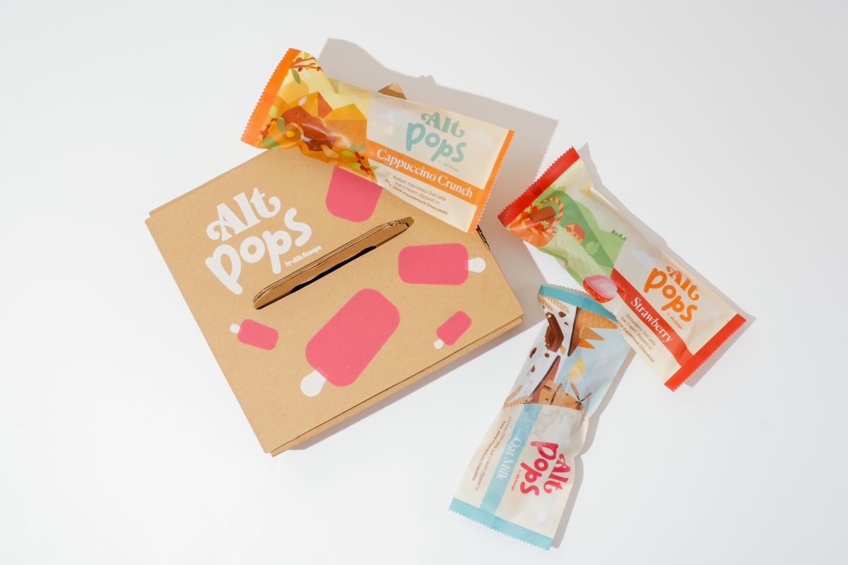 Alt Scoops Launches Alt Pops, its Oat-Milk Low-Calorie Ice Cream in ...