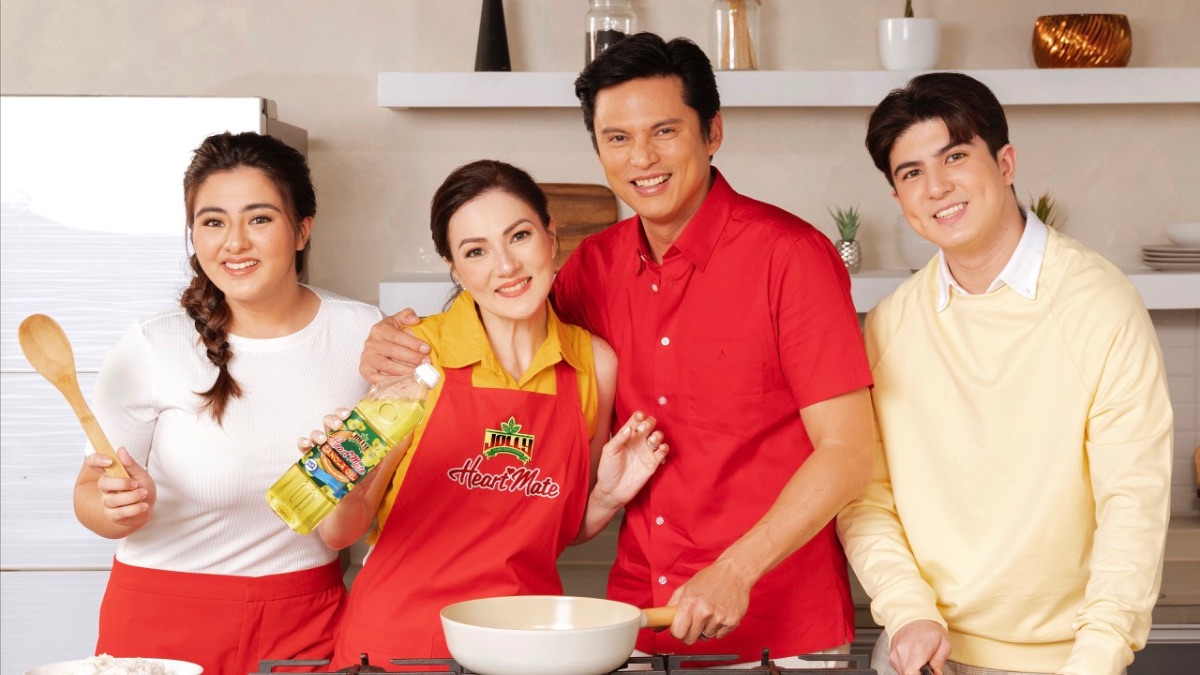 Jolly Heart Mate Canola Oil welcomes the Legaspi family as new brand ...