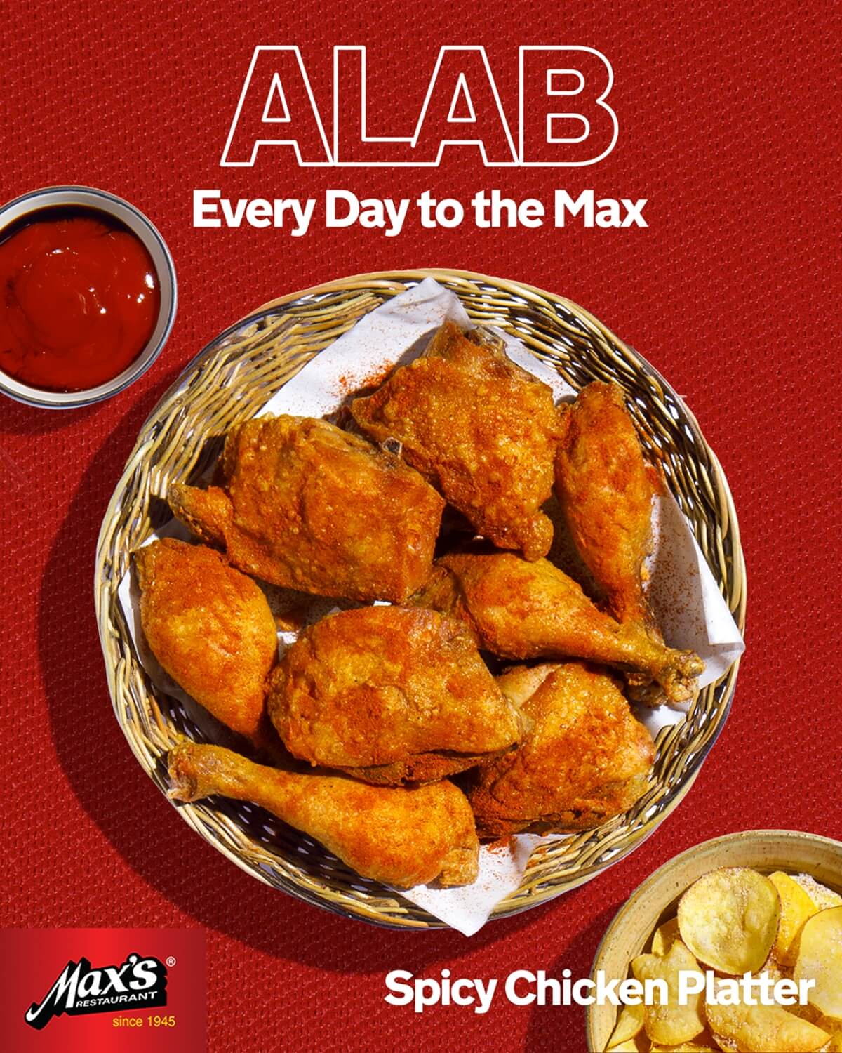 Max's Restaurant Launches Their Spicy Chicken & Junior Spring Chicken ...