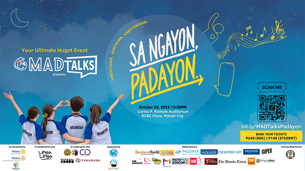Mental health, volunteerism take center stage at 'Mad Talks Padayon' event - ClickTheCity