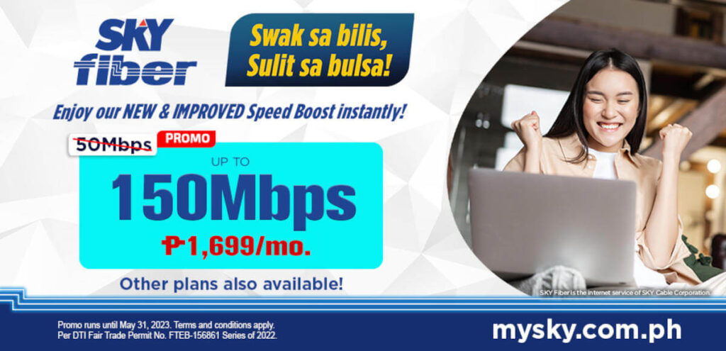 Sky Fiber Unwraps Faster and Improved Speeds just in Time for the ...