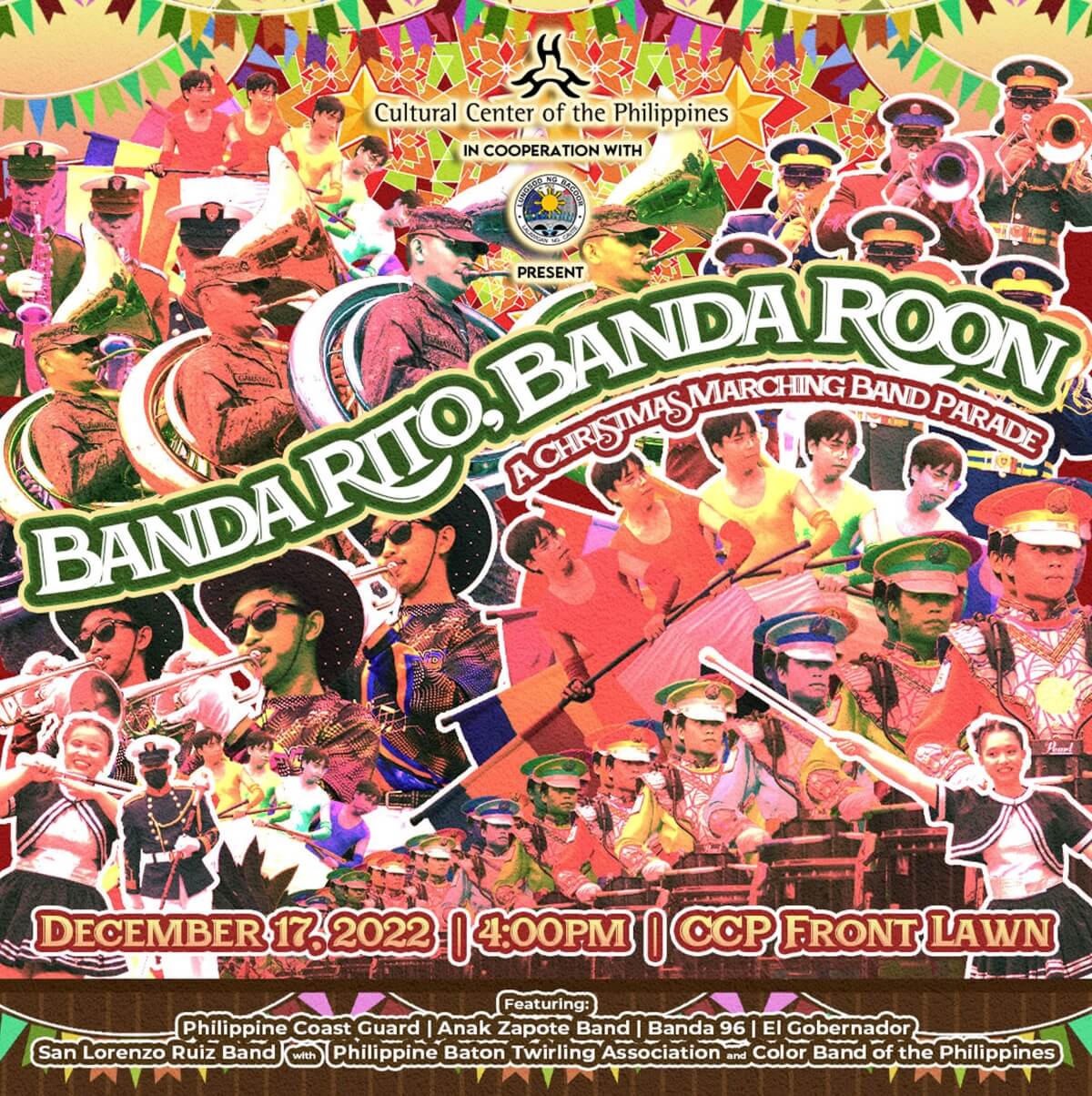 CCP 'Banda Rito, Banda Roon' Marches to Vibrant Pasko Spirit - ClickTheCity