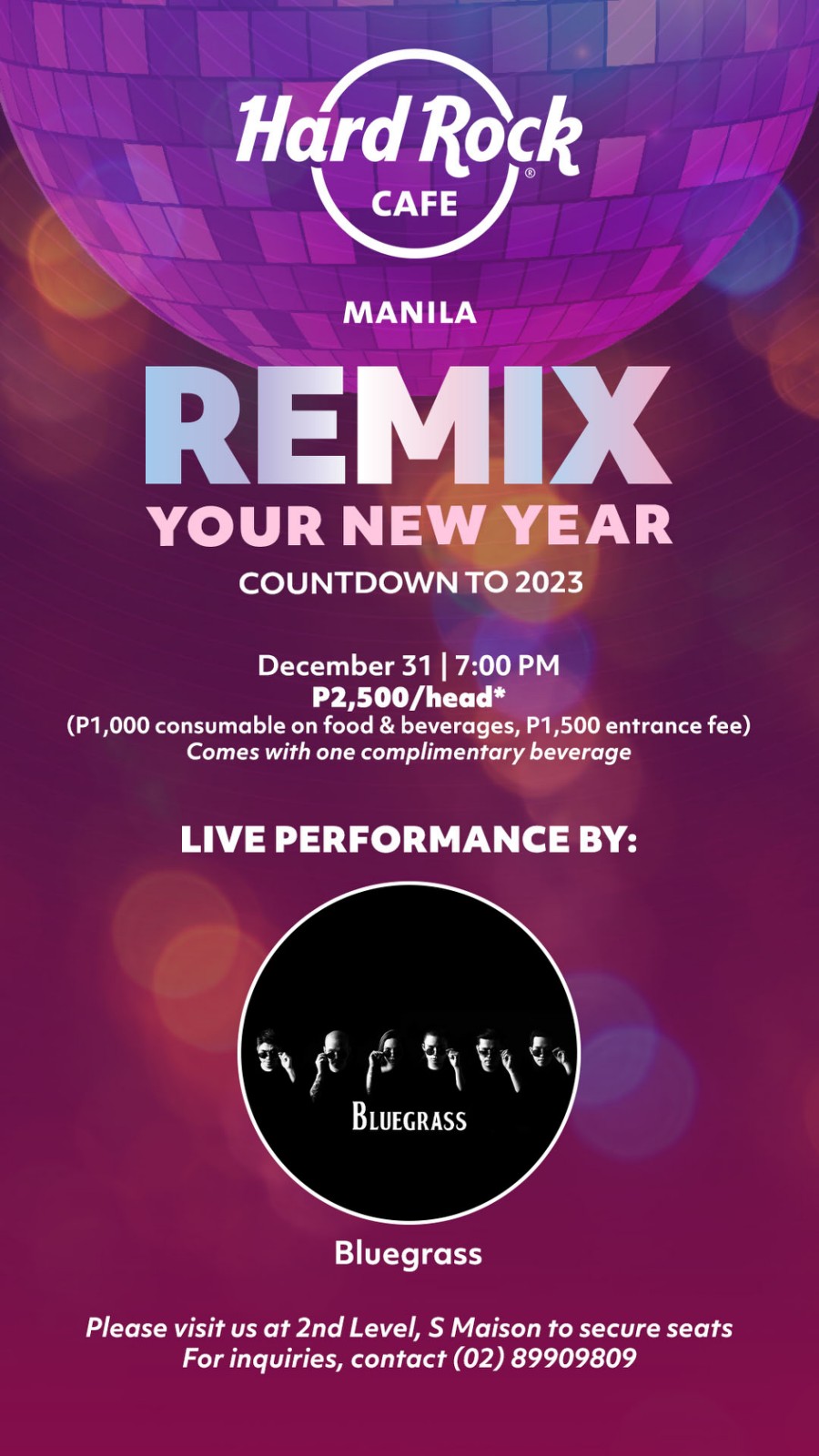 The stage is set on December 31 at Hard Rock Café for an exciting ...