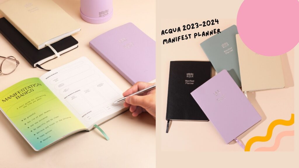 Acqua 2023 Manifest Planner: The Ultimate Tool for Achieving Your Goals ...