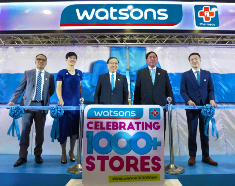 Watsons Philippines Unveils its 1,000th Store in Manila - ClickTheCity
