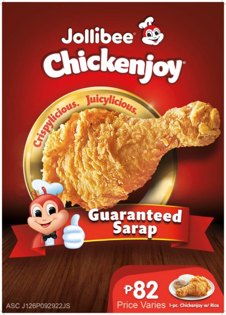 Savor the guaranteed sarap of Crispylicious, Juicylicious Jollibee ...