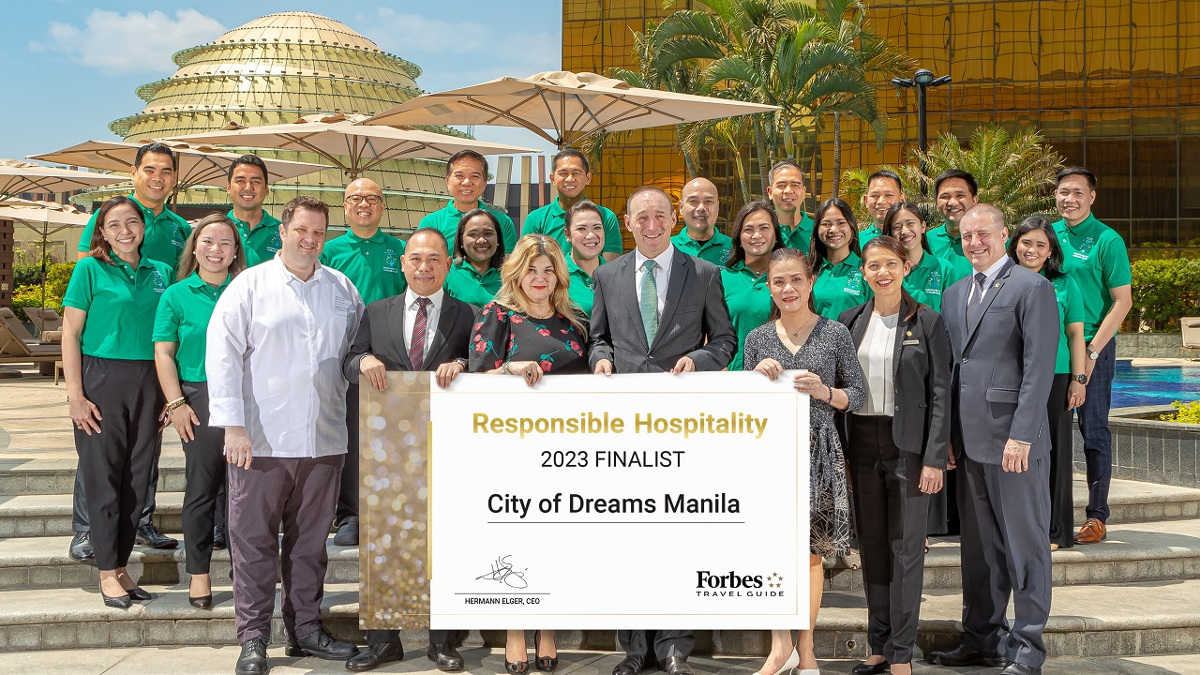 City of Dreams Manila - A Finalist in Forbes Travel Guide's Inaugural ...
