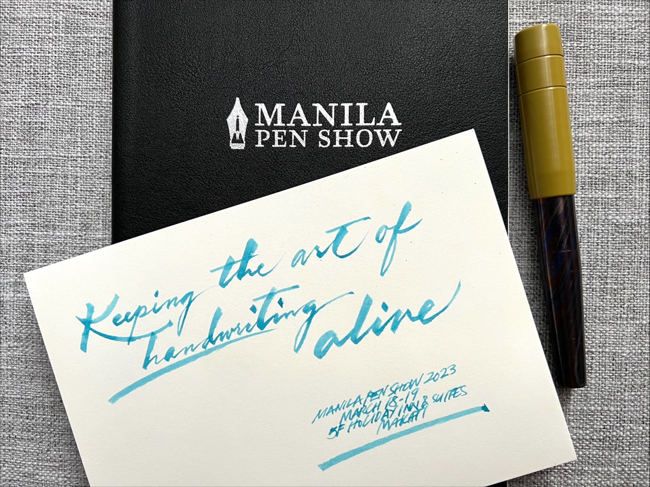 Discover the Beauty of Handwriting at the Manila Pen Show: Meet 6 ...
