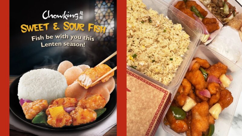 Chowking's Sweet and Sour Fish ISDA Perfect Guilt-Free Meal for Lenten ...