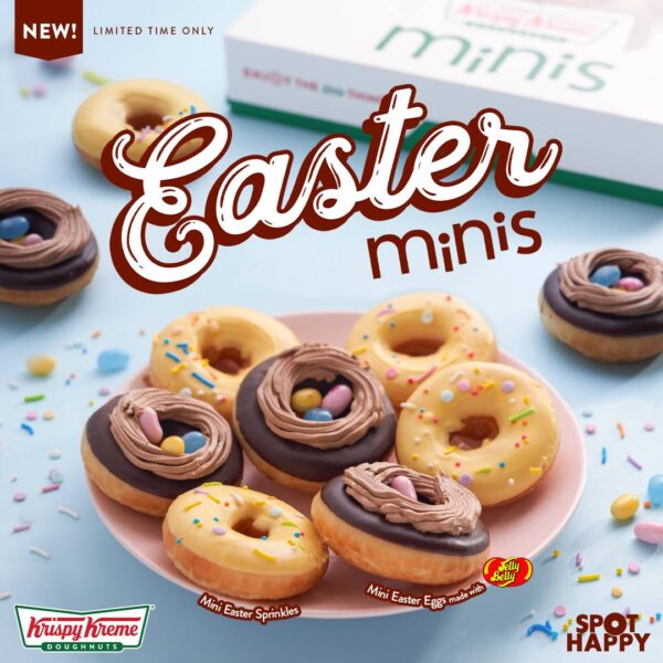 Celebrate Summer with Krispy Kreme New Easter Doughnuts - ClickTheCity