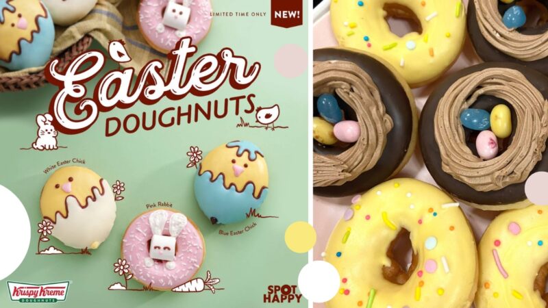 Celebrate Summer with Krispy Kreme New Easter Doughnuts - ClickTheCity