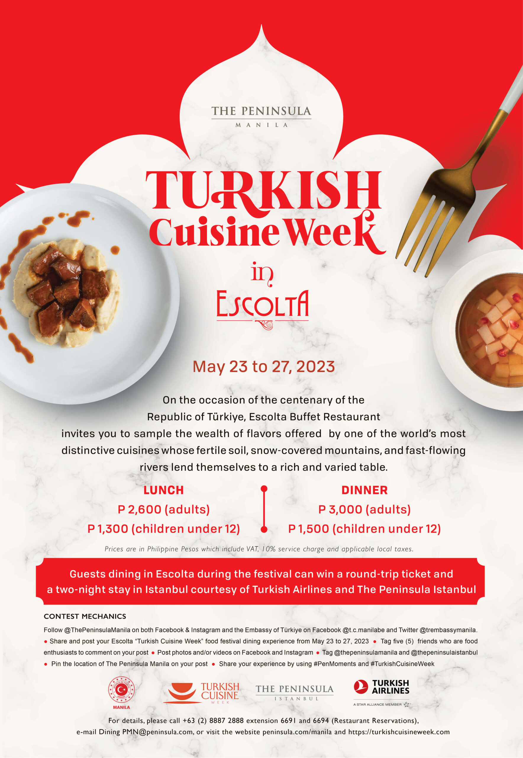 The Peninsula Manila's Turkish Cuisine is Back - ClickTheCity