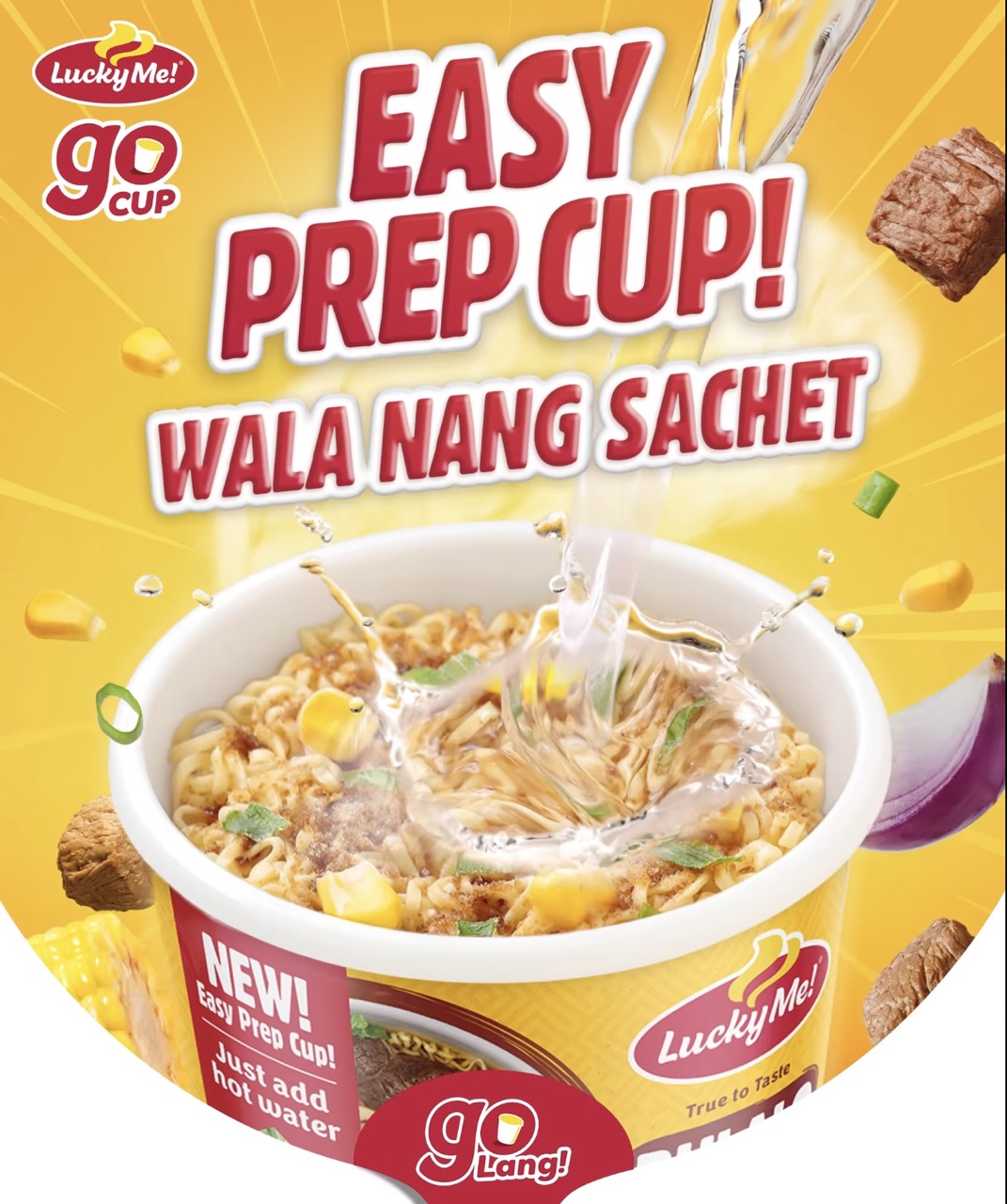 Lucky Me! Go Cups Ditches the Sachets! - ClickTheCity