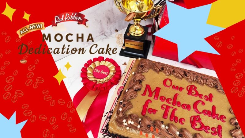 Celebrate Father's Day with Red Ribbon's New and Improved Mocha Dedication Cake - ClickTheCity