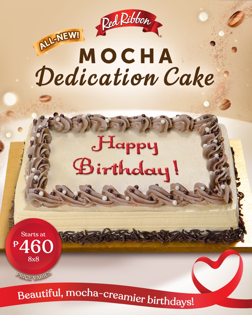 Celebrate Father's Day with Red Ribbon's New and Improved Mocha Dedication Cake - ClickTheCity